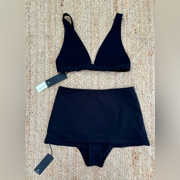 Rochelle Sara | Swim | Nwt Rochelle Sara Black Bikini Set Traingle Top ...